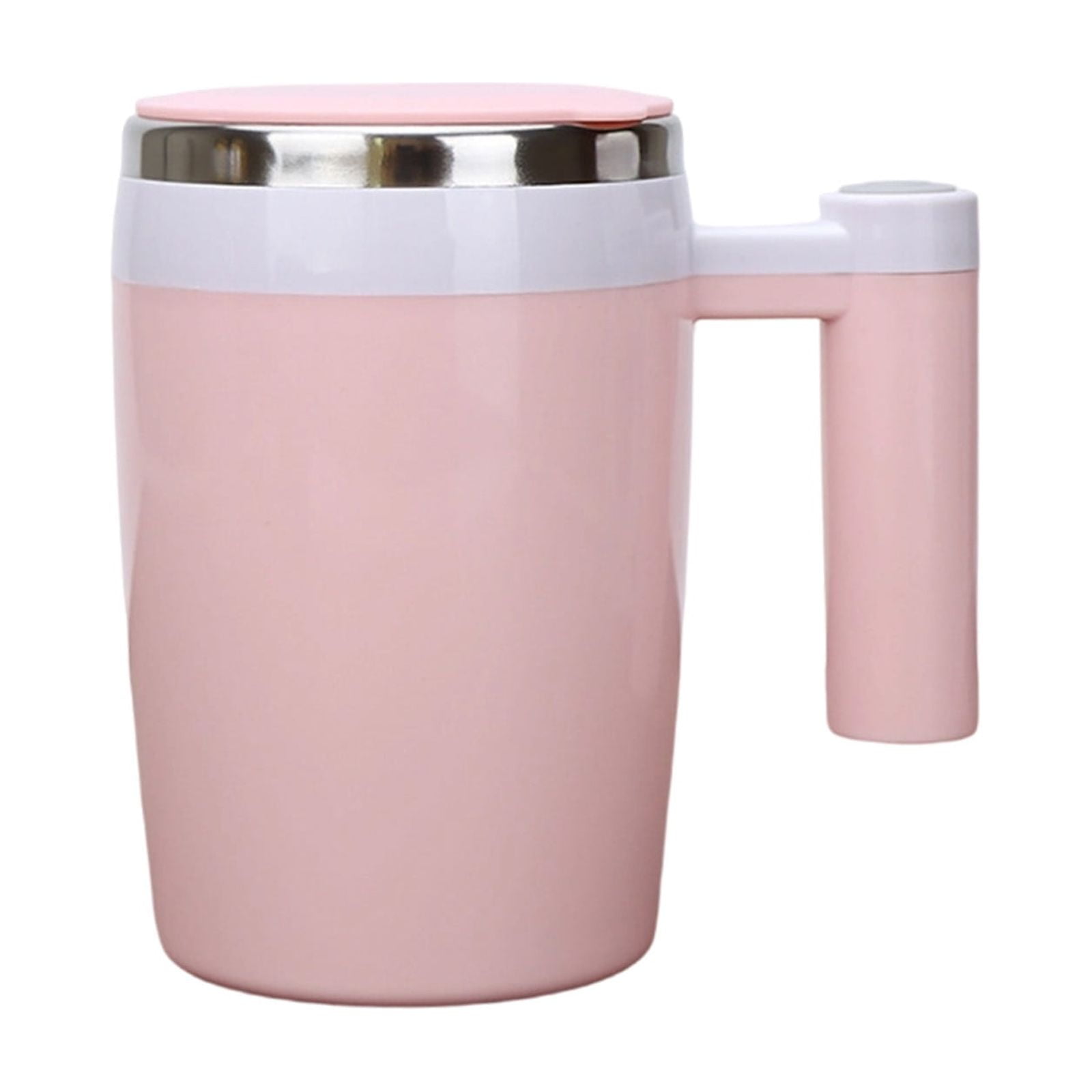 Pink Automatic Stirring Cup Upgraded Coffee Cup Protein Powder Electric ...