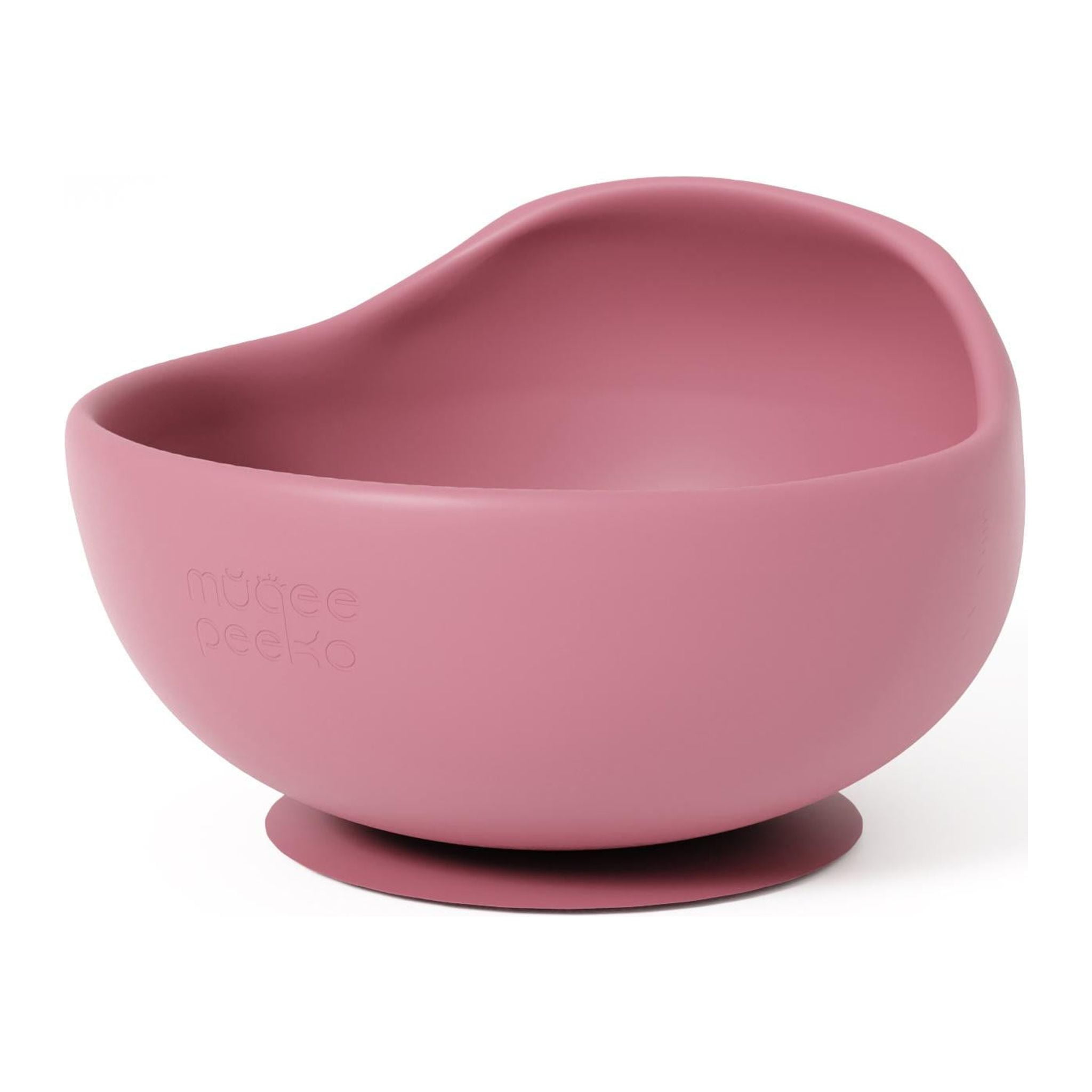 Pink Baby Silicone Bowl with Suction bottom for Baby Girl by Muqee ...