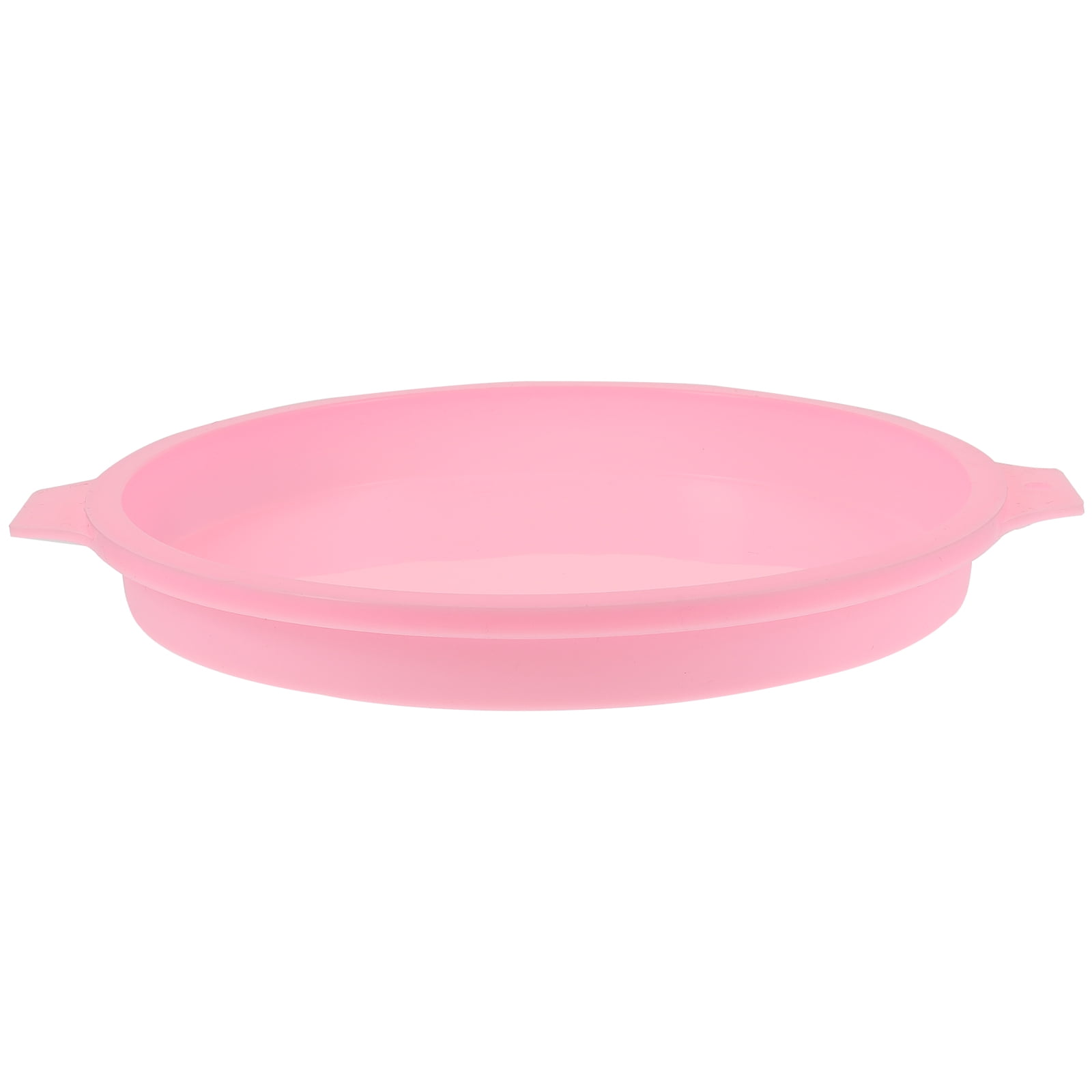 MEIBUTYUP Silicone Round Baking Pan Simple Design Pink 1Pack - Walmart.com