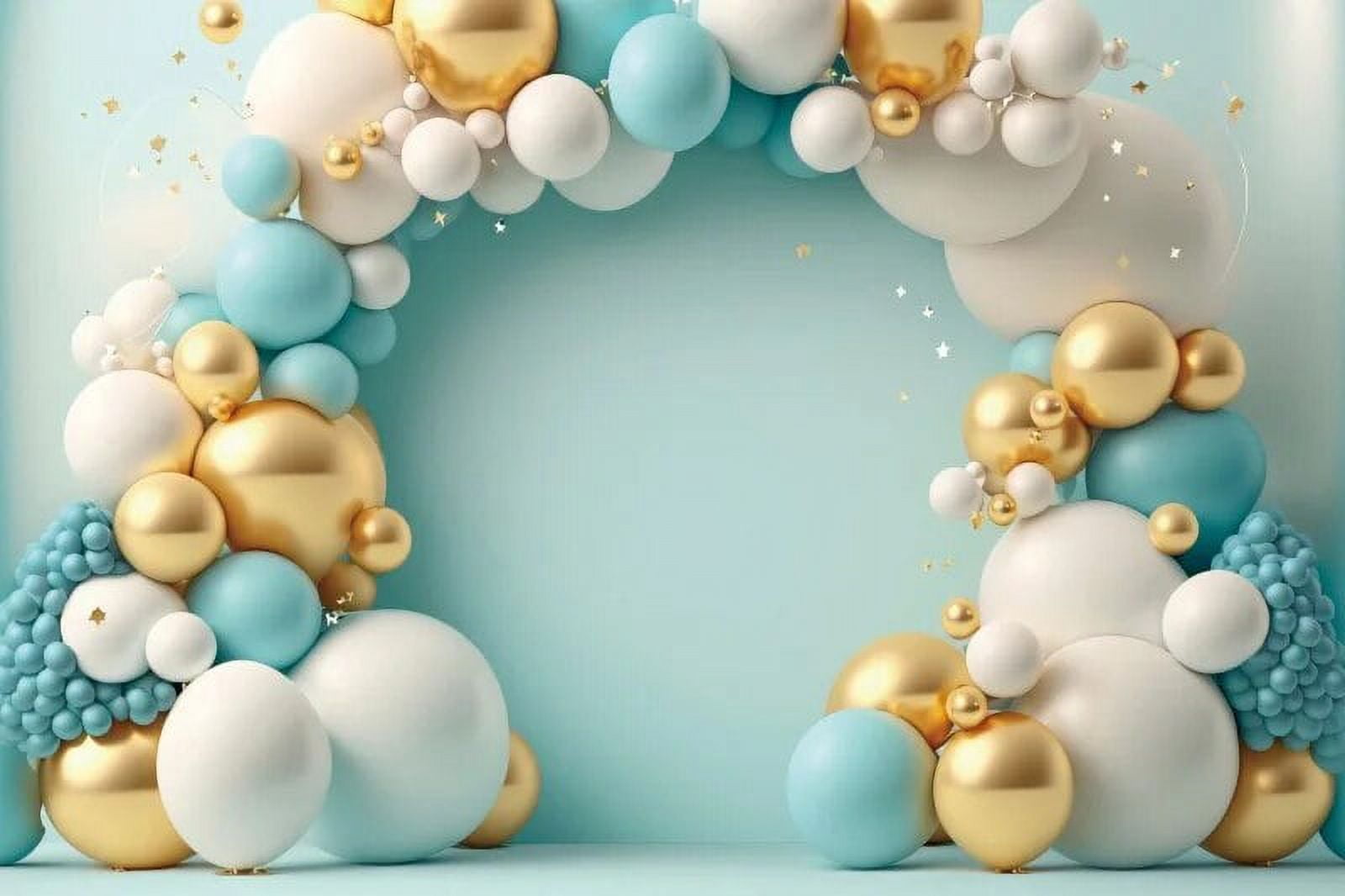 Pink Balloon Arch Wall Photography Background Baby Shower Girl Birthday ...