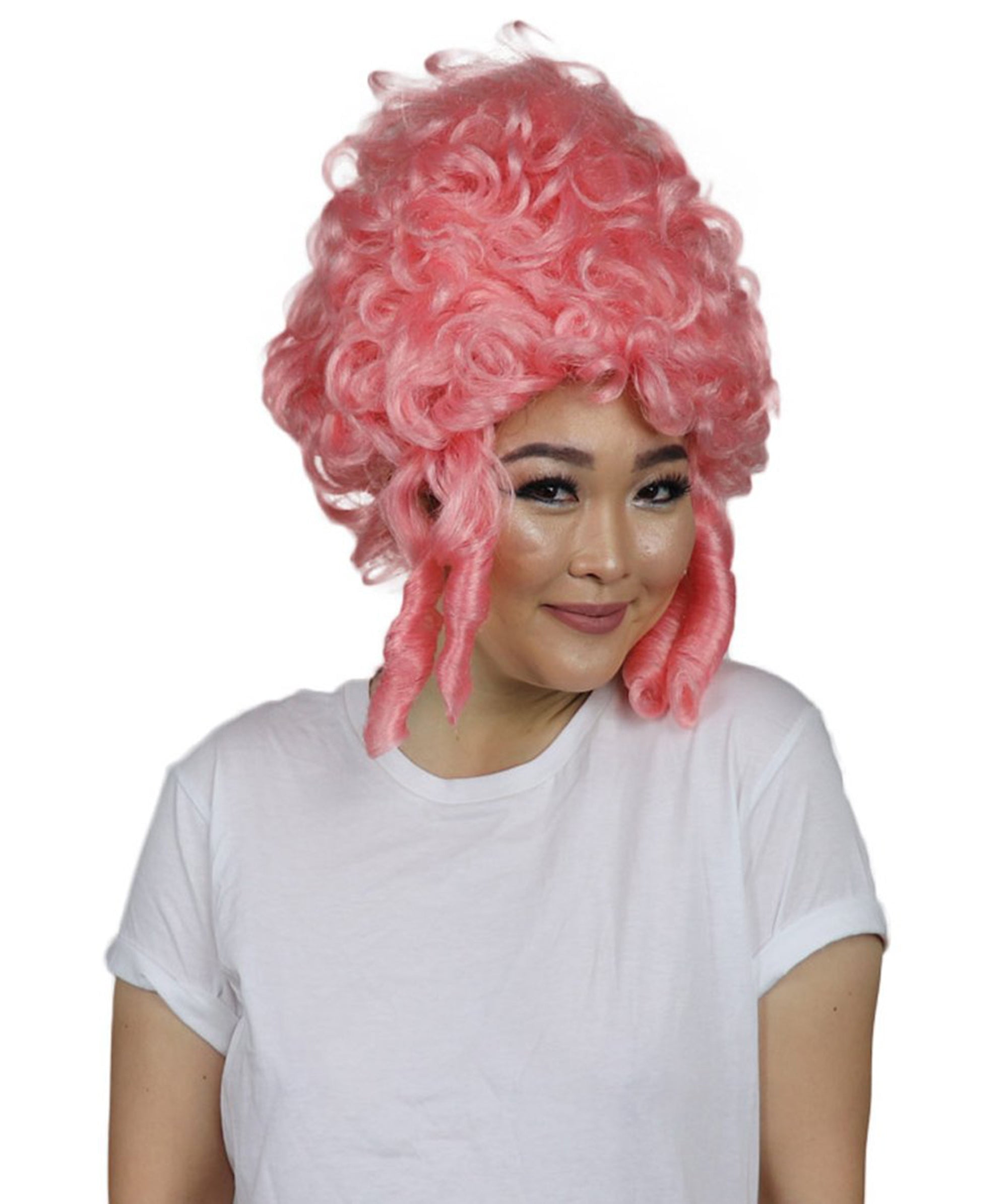 Pink Baroque Beauty Womens Wig | Beehive Royal Queen Wig - Walmart.com