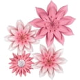 Pink Blossoms Paper Flowers - Walmart.com