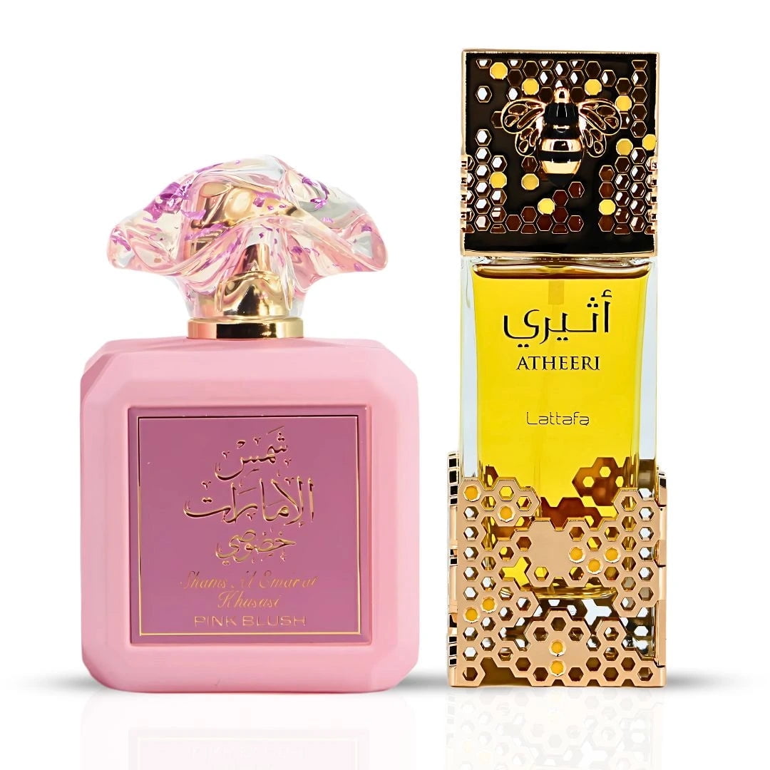 Pink Blush by Ard Al Zaafaran & Atheeri by Lattafa – Eau de Parfum ...