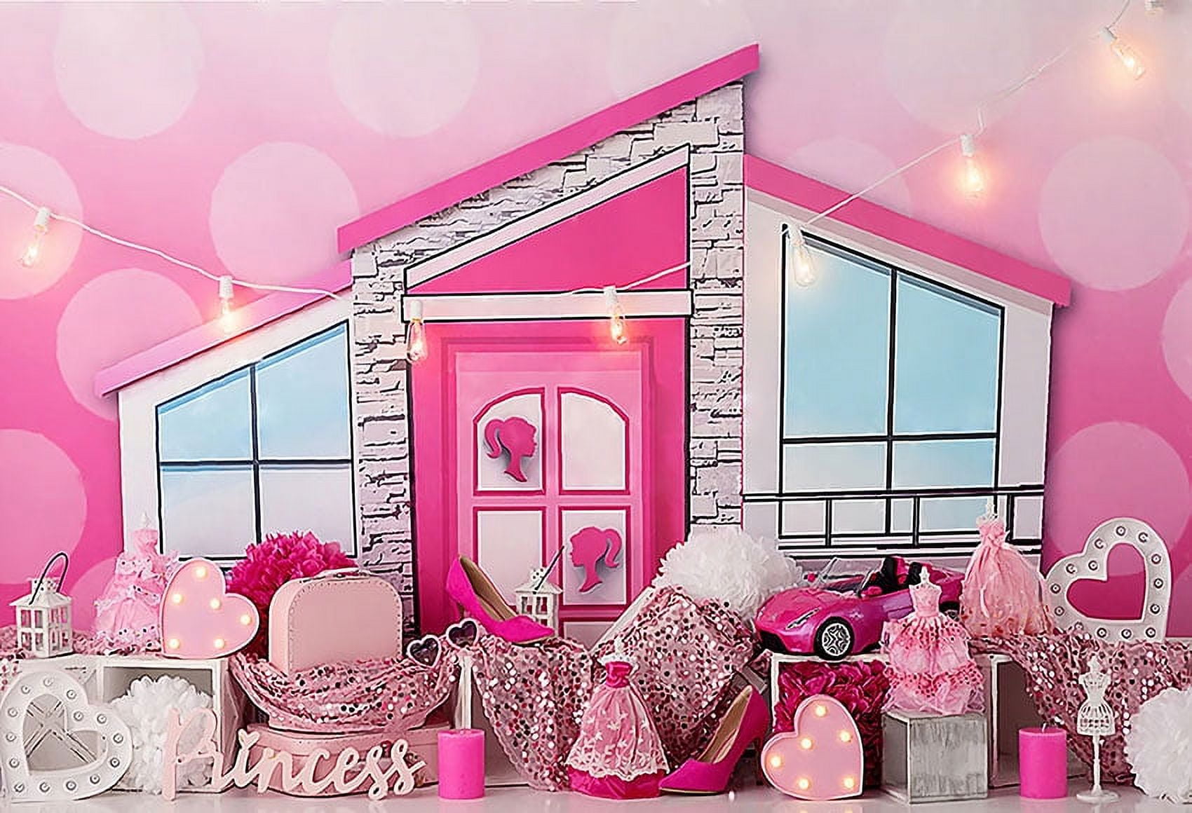 Pink Bohemian Balloons Boho Girl Boy 1st Birthday Party Cake Smash ra ...