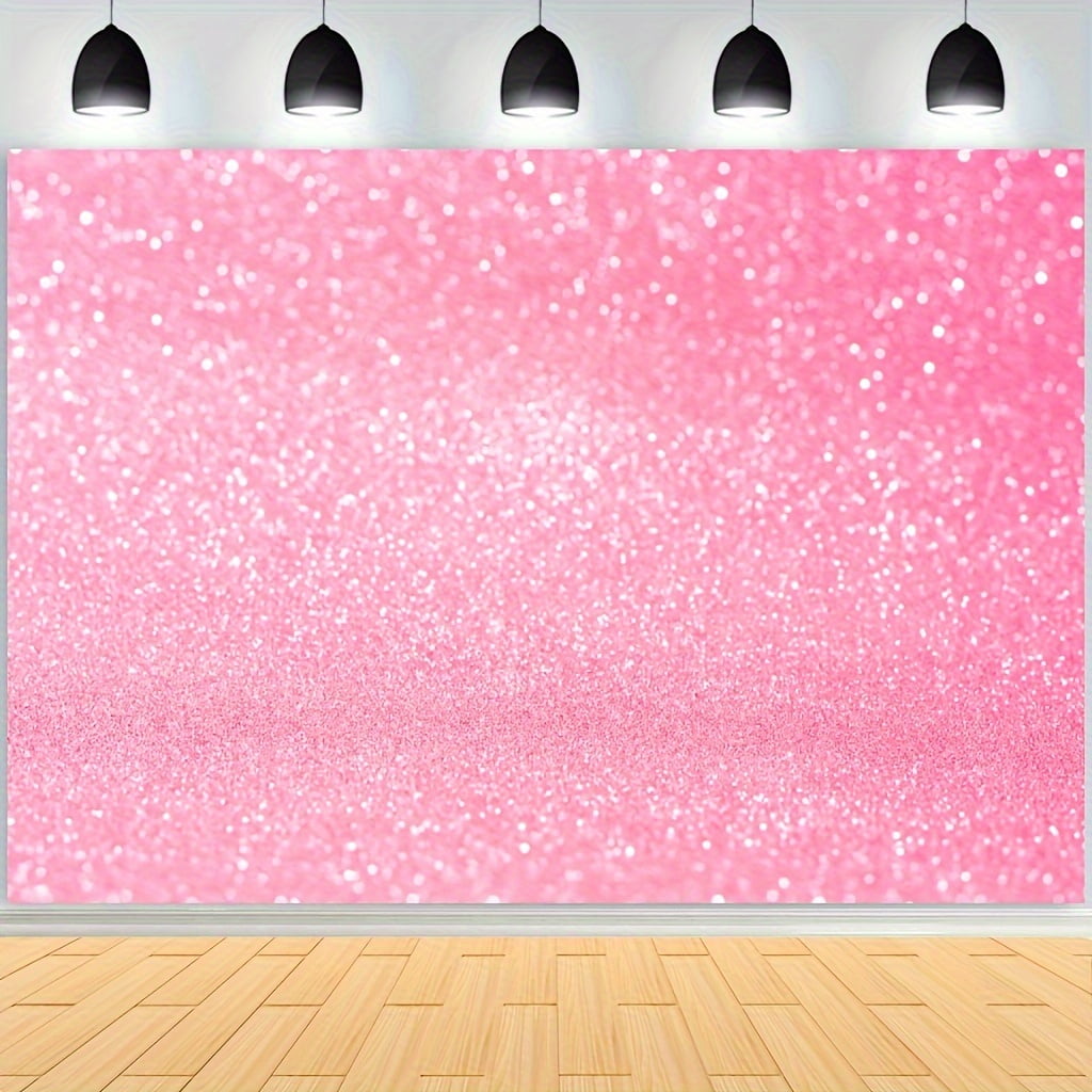 Pink Bokeh Backdrop, Abstract Halos Photography Background for Wedding ...