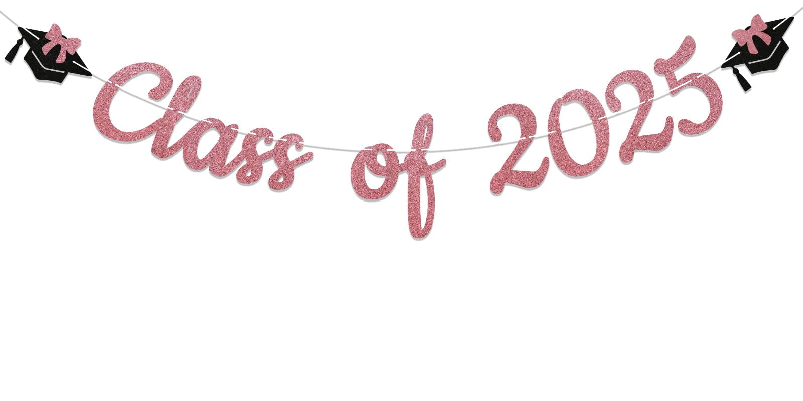 Pink Bow Class of IFF17 2025 Banner - Coquette 2025 Graduation ...