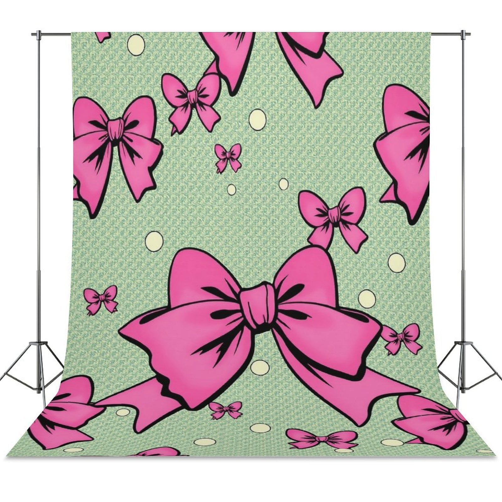 Pink Bow Pattern Photography Backdrops Adult Photostudio Props Decors ...