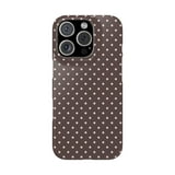 Pink & Brown Polka Dot Cute Aesthetic Kawaii Trendy Gift Compatible ...