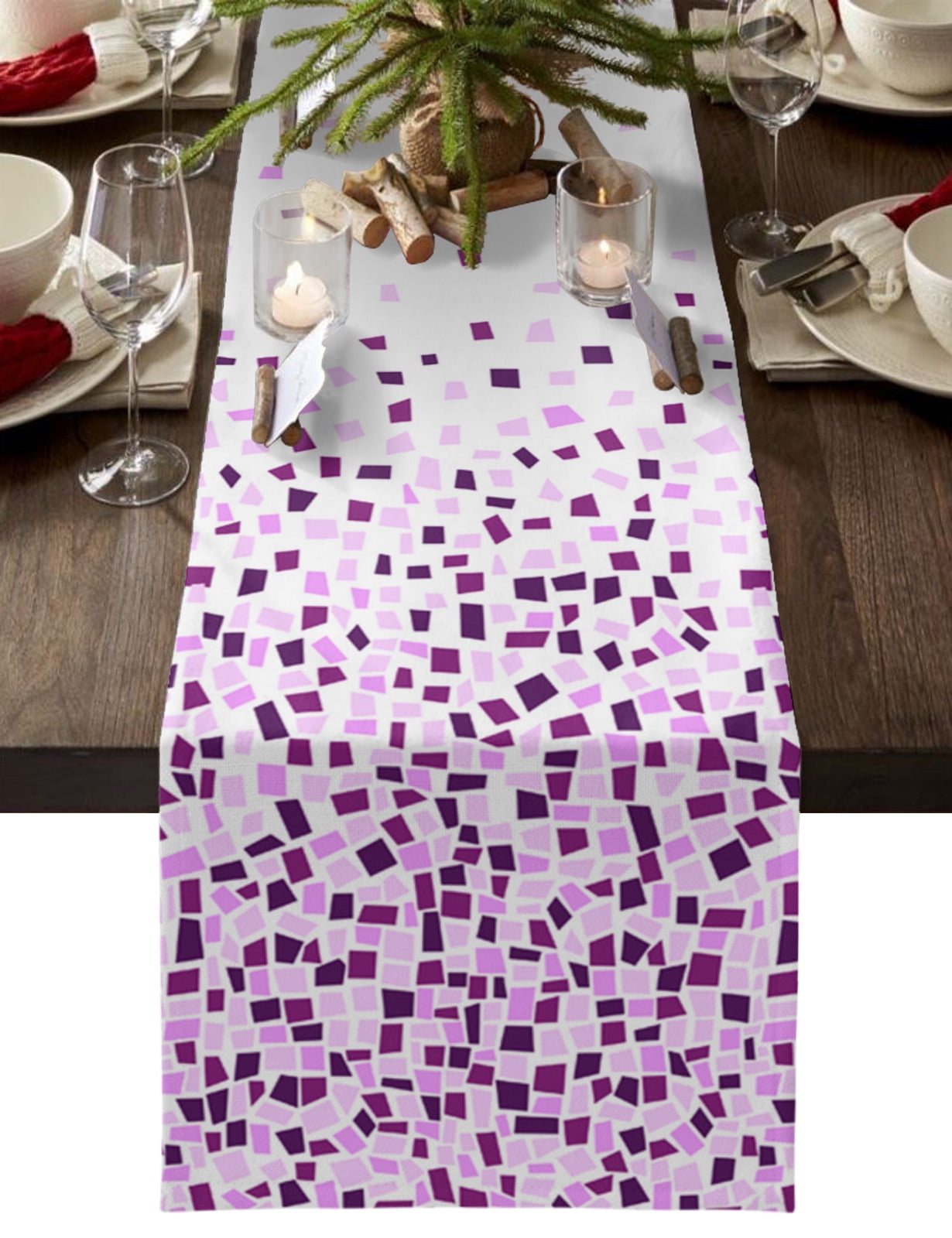 Pink Bubble Balloon Table Runner Wedding ration Home Dinner Table r ...