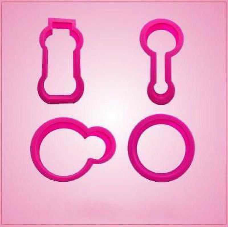 Pink Bubble Cookie Cutter Set - Walmart.com