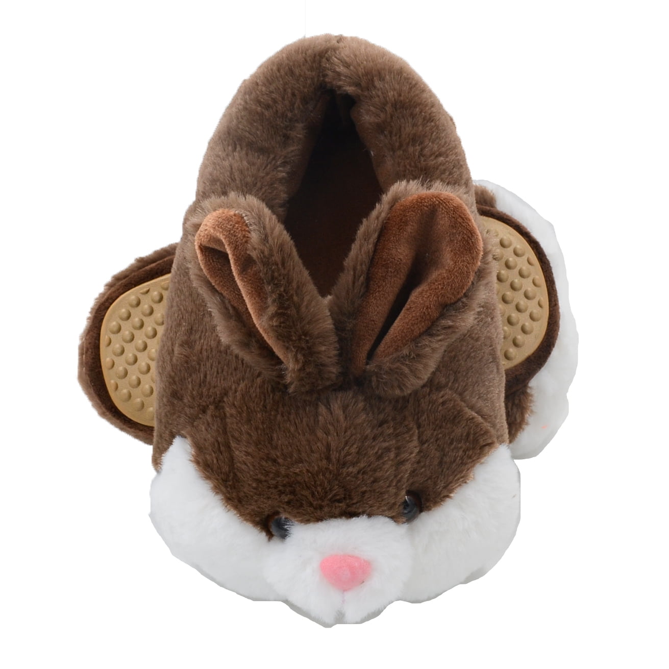 Pink Bunny Slippers for Women Warm Funny Slippers Rabbit plush sneaker ...