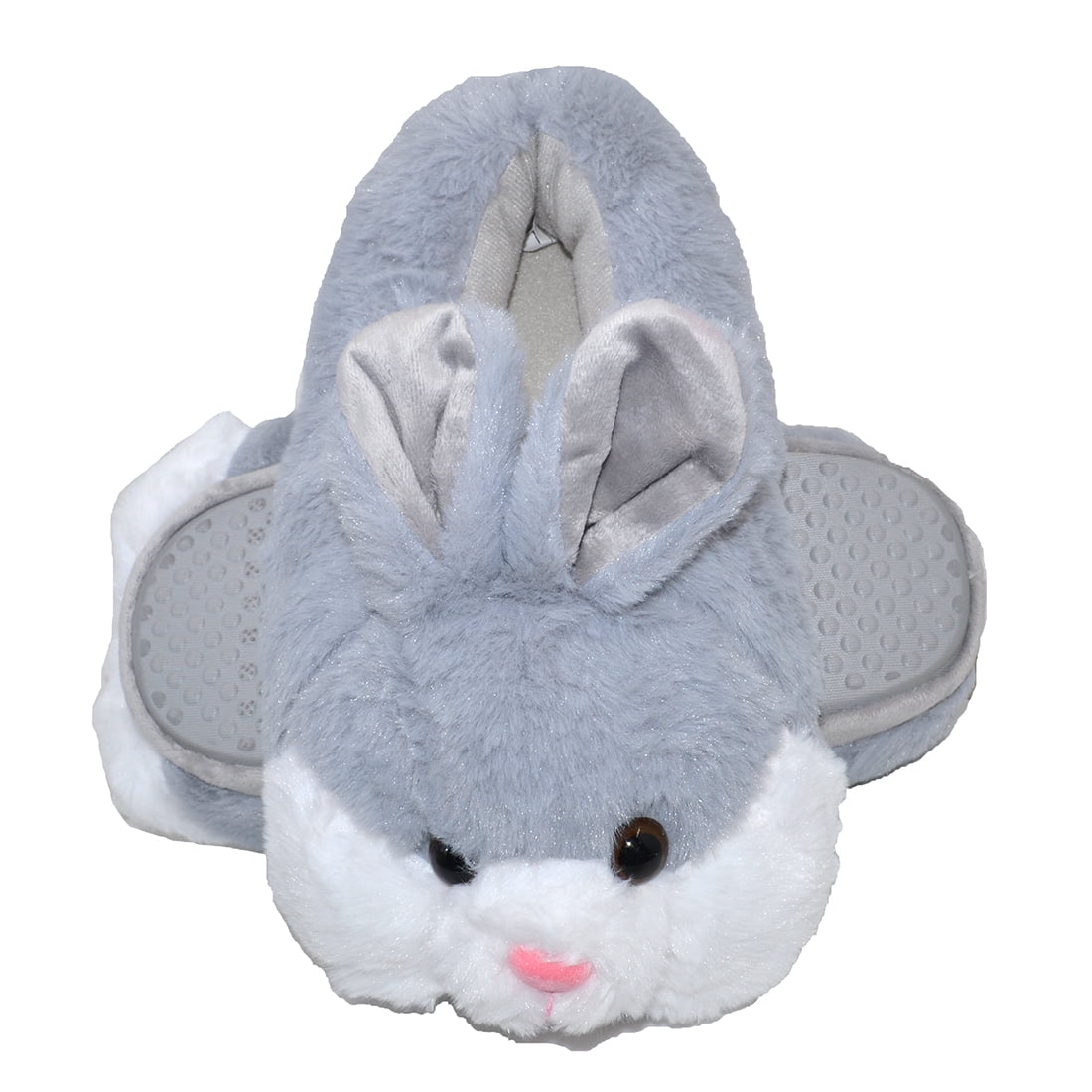 Pink Bunny Slippers for Women Warm Funny Slippers Rabbit plush sneaker ...