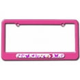 Pink Butterflies License Plate Tag Frame, Multiple Colors - Walmart.com