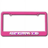Pink Butterflies License Plate Tag Frame, Multiple Colors - Walmart.com