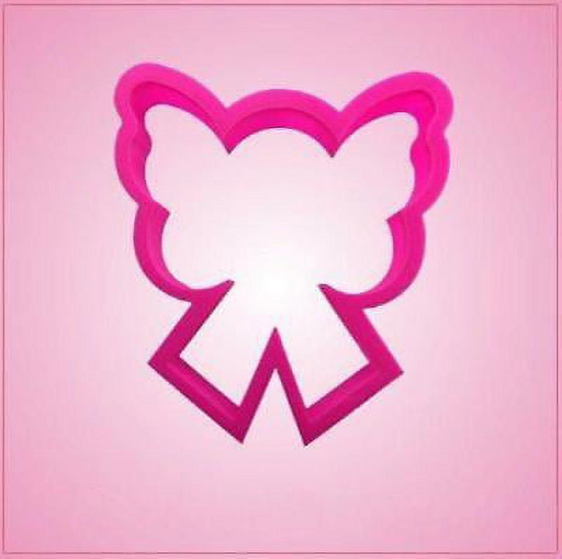 Pink Butterfly Winged Cancer Ribbon Cookie Cutter - Walmart.com