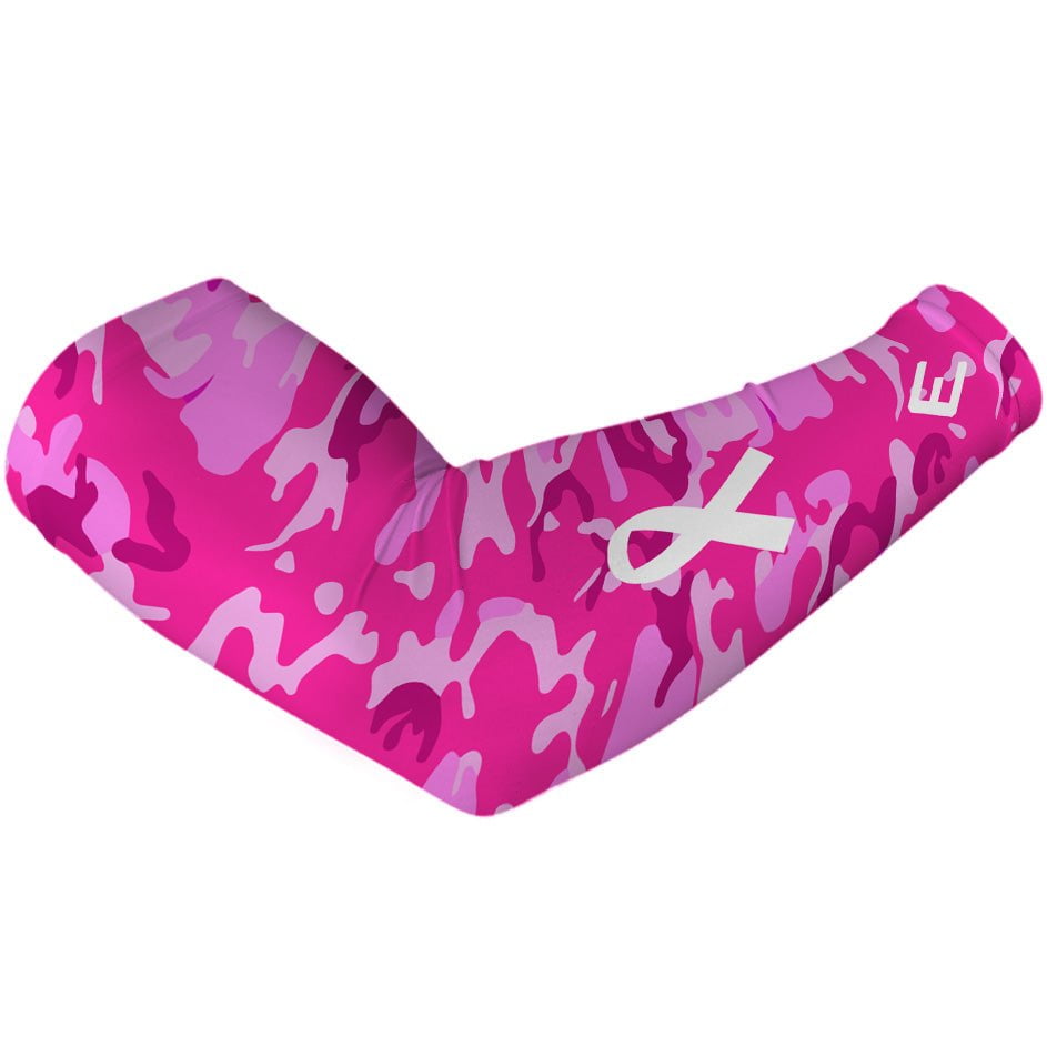 Pink Camo Breast Cancer Arm Sleeve - Walmart.com
