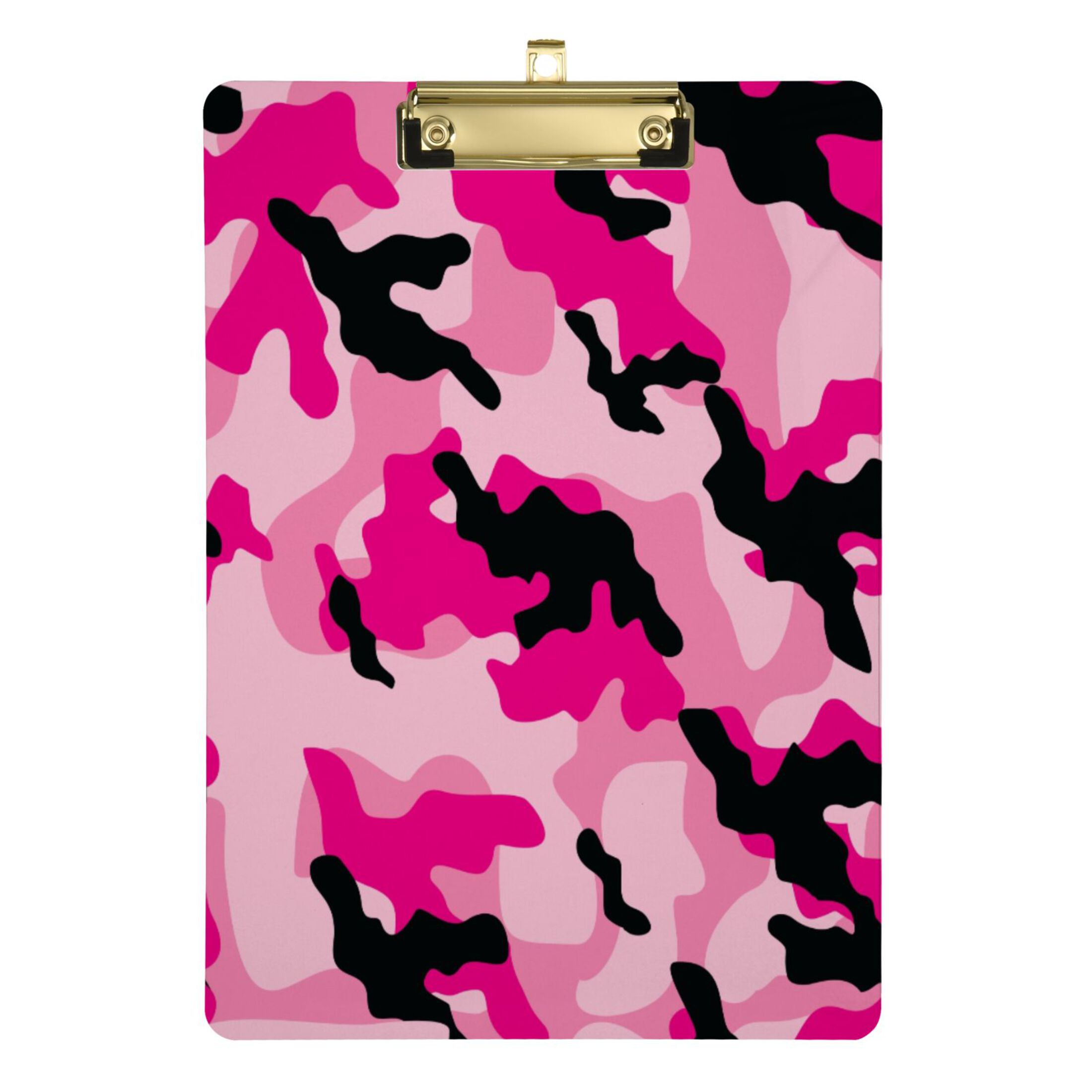 Pink Camouflage Acrylic Clipboards A4 Standard Letter Size Clipboard 12 ...