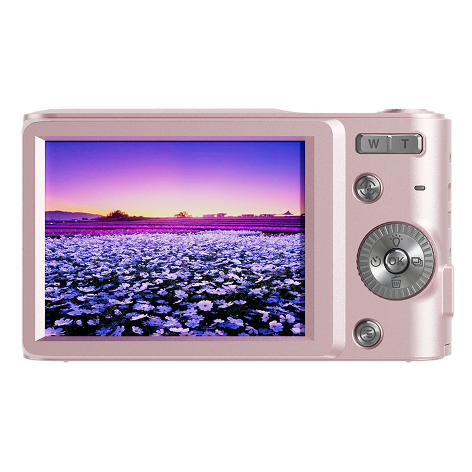 Pink Ccd Digital Camera With 2.8 Inch Screen 16X Zoom 1080P Hd Video ...