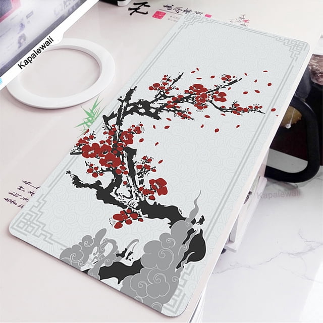 Pink Cherry Flower 1000x500 Gaming Mause Pad Computer Mouse Pad Large ...
