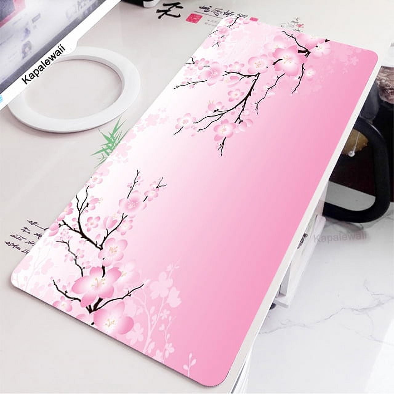 Pink Cherry Flower 1000x500 Gaming Mause Pad Computer Mouse Pad Large ...
