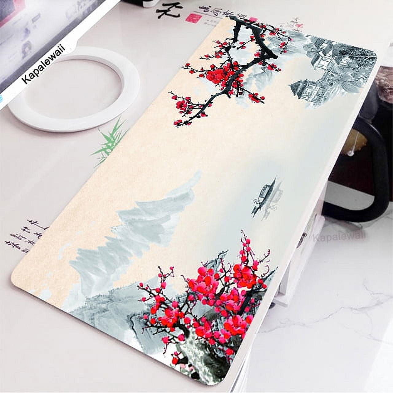 Pink Cherry Flower 1000x500 Gaming Mause Pad Computer Mouse Pad Large ...