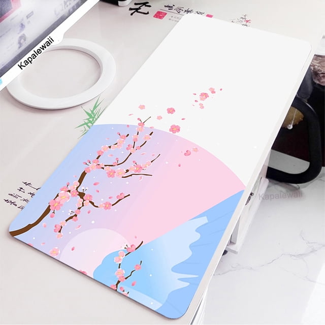 Pink Cherry Flower 1000x500 Gaming Mause Pad Computer Mouse Pad Large ...