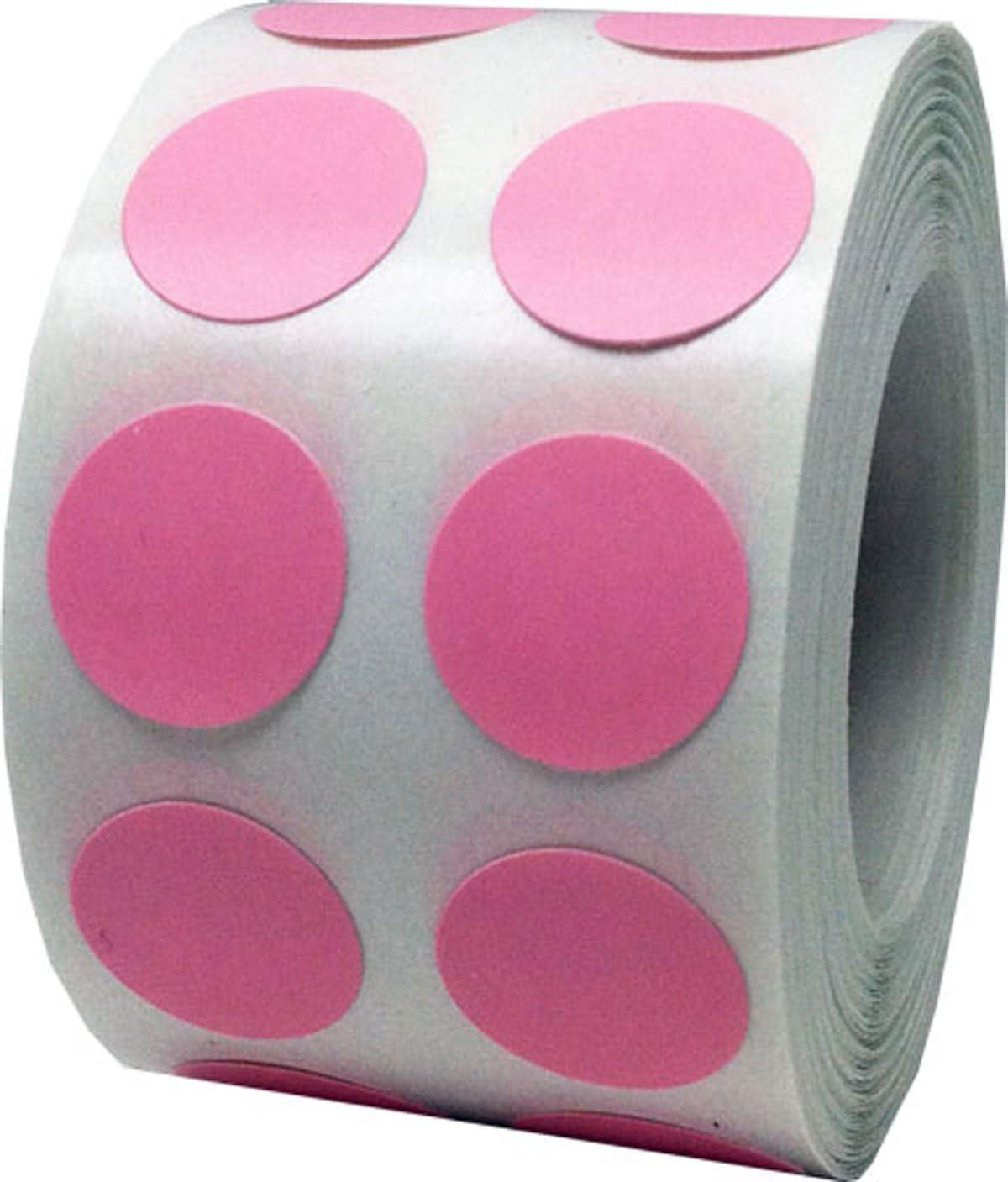Pink Circle Stickers, 13 mm 1/2 Inch Dot Labels 1000 Pack - Walmart.com