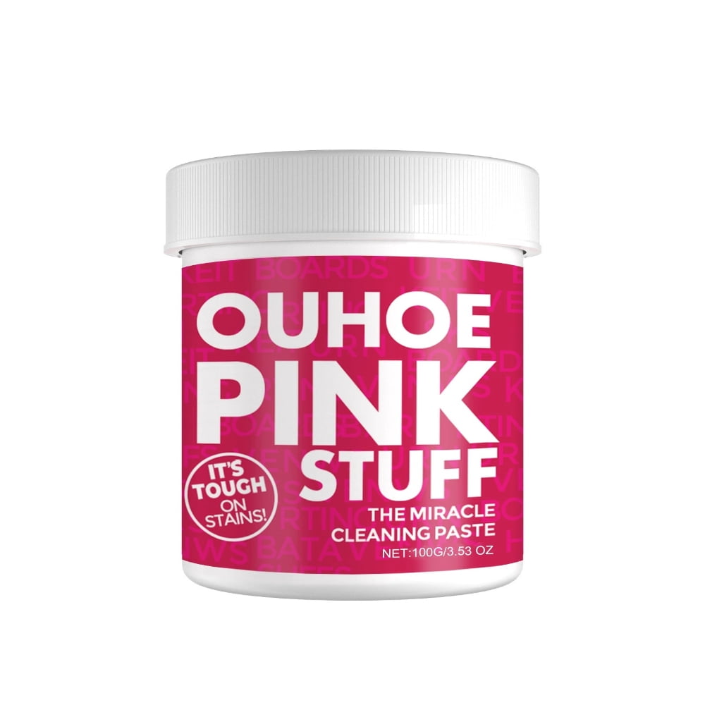 Pink Cleaning Paste Multi-Purpose Stain Remover for Kitchen Cookware ...