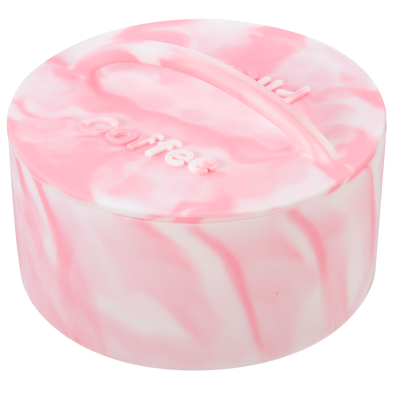 Pink Silicone Coffee Filter Storage Box for Packing Large Capacity Easy ...