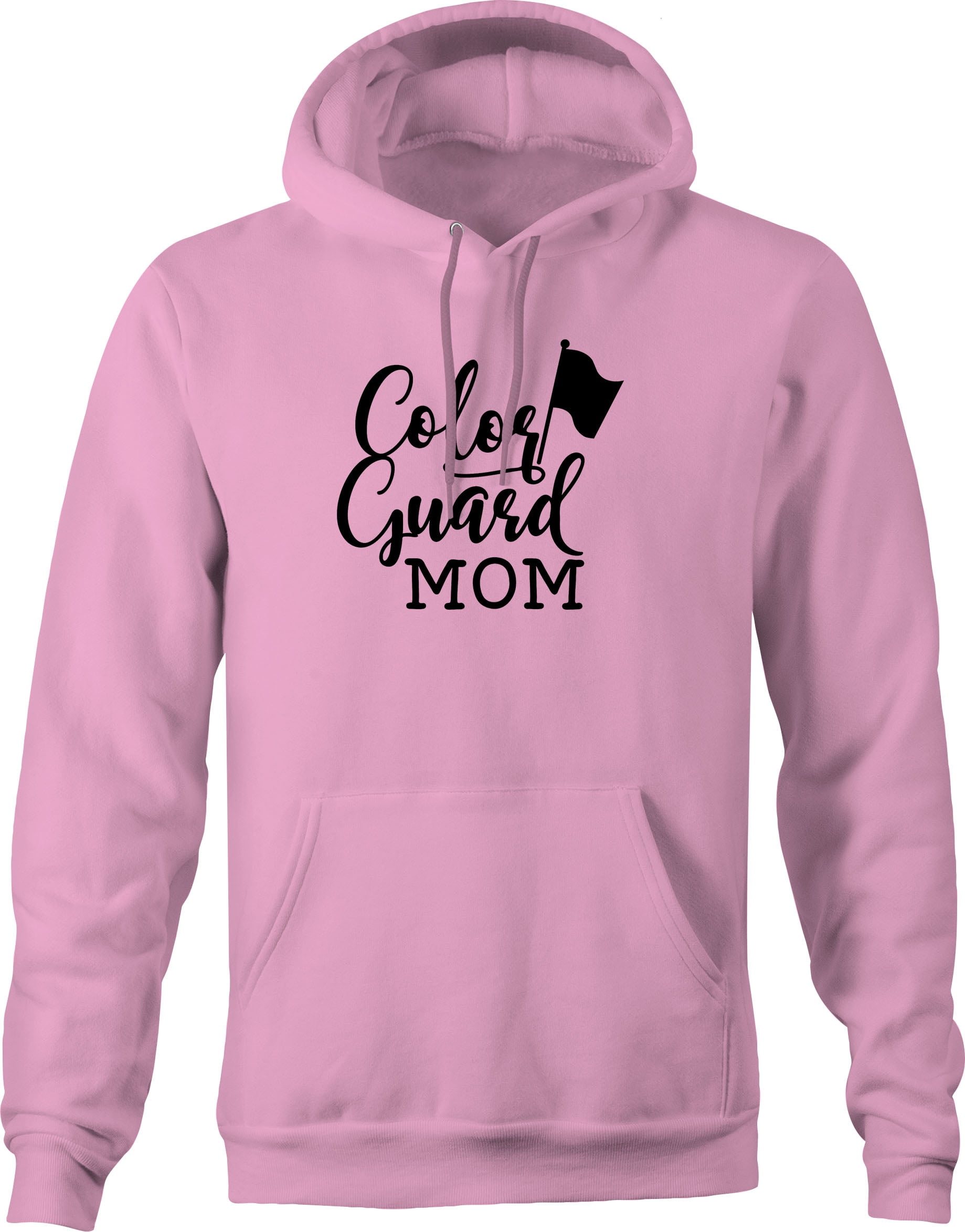 Pink Color Guard Mom Proud Flag Parade Marching Band Support XL ...