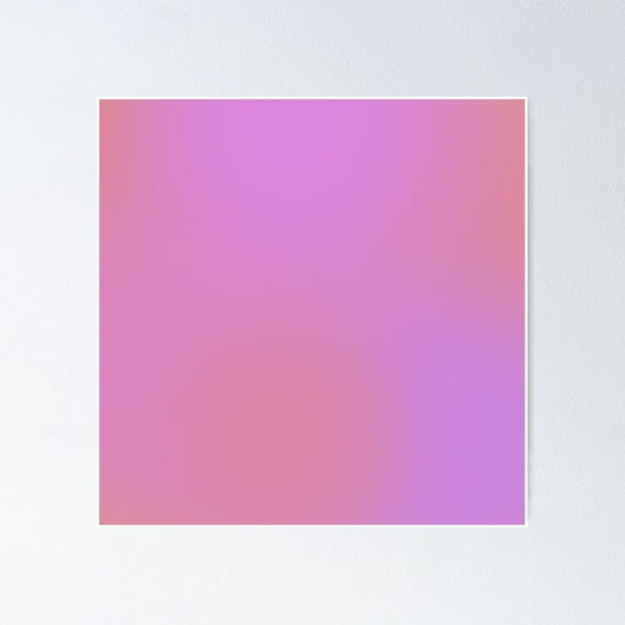 Pink Colorful Gradient Smooth Color Fade Transition Purple UNFRAMED ...