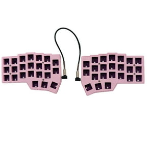Ergoguys Left Handed Wired Ergonomic Keyboard, Black, A-Shape Key ...