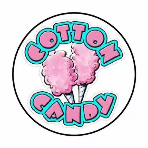 Pink Cotton Candy Stickers Phone Decal Water Bottle Stickers Car Decals ...