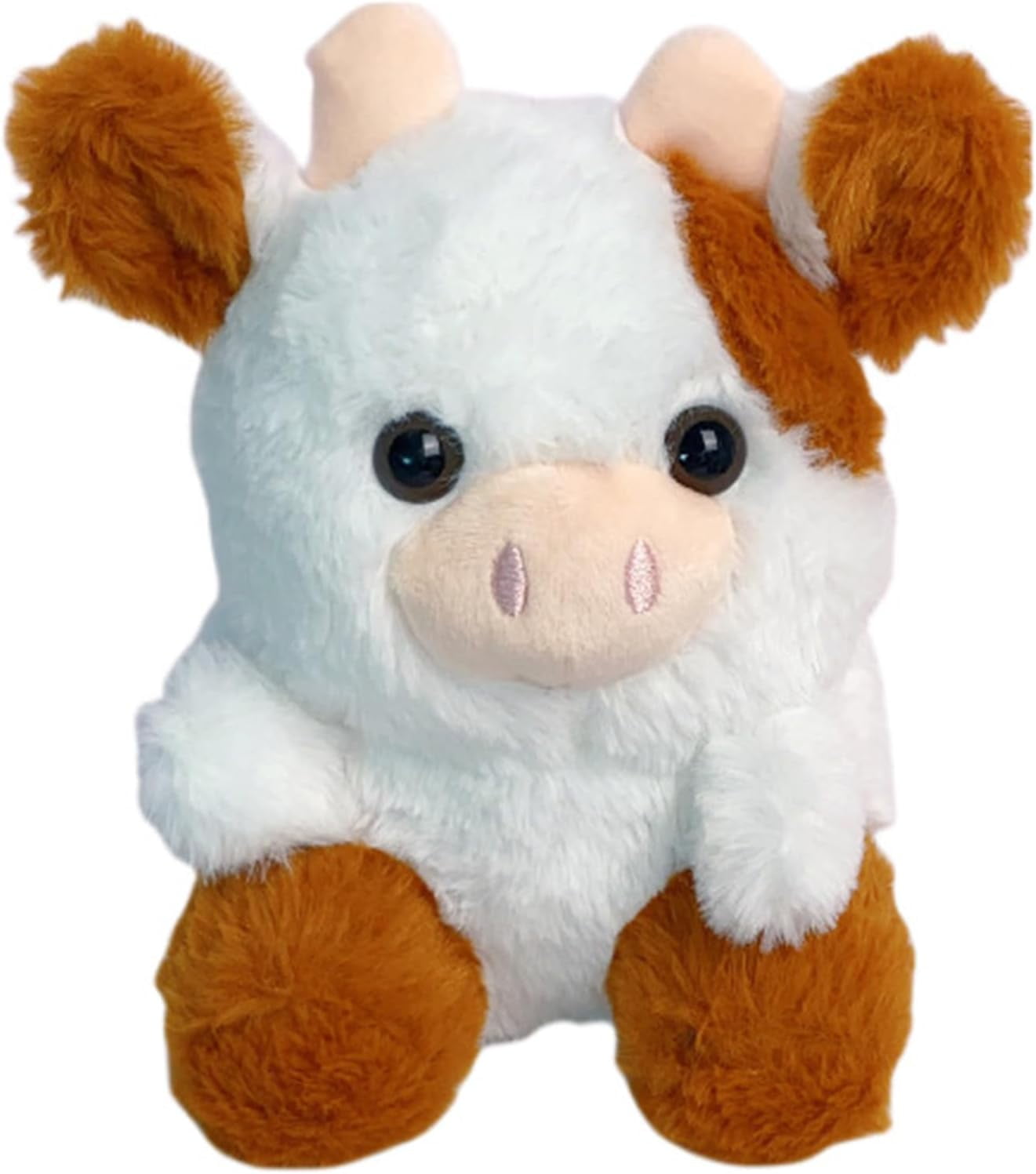 Pink Cow Stuffed Animals Soft Cuddly Cow Plush Stuffed Animal Toy Great ...