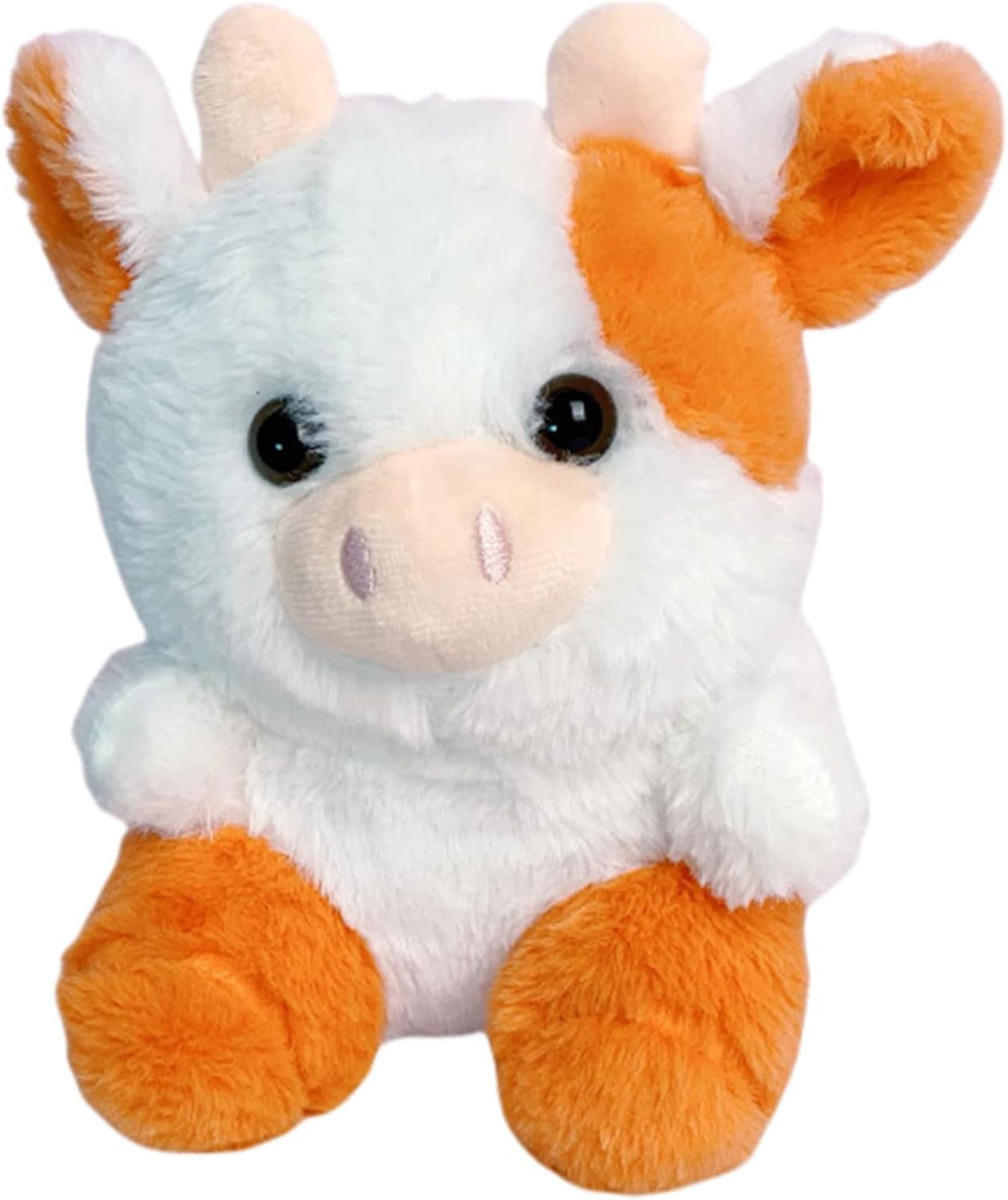 Pink Cow Stuffed Animals Soft Cuddly Cow Plush Stuffed Animal Toy Great ...