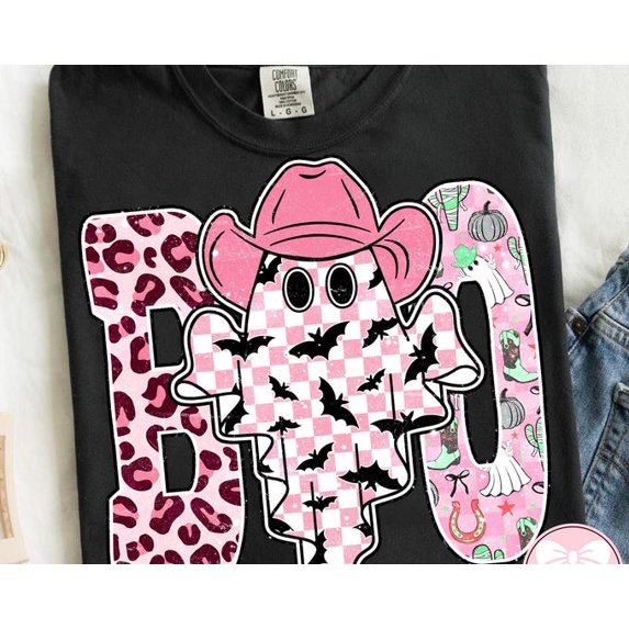 Pink Cowboy Ghost , Preppy Western , Spooky Ghost , Cowgirl Ghost Fall ...