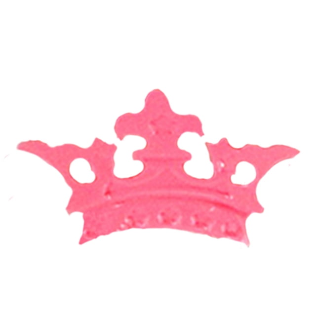 Pink Crown-Shaped Birthday Confetti - Decorative Table Scatter for ...