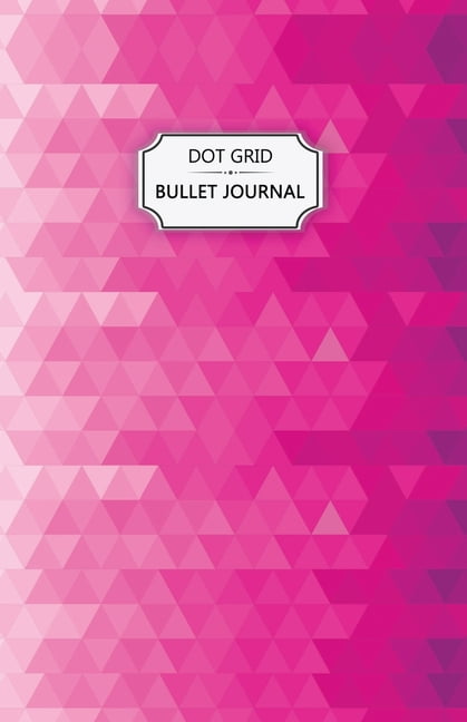 Pink Crystals Dot Grid Bullet Journal: Dot Grid Bullet Journal Notebook ...