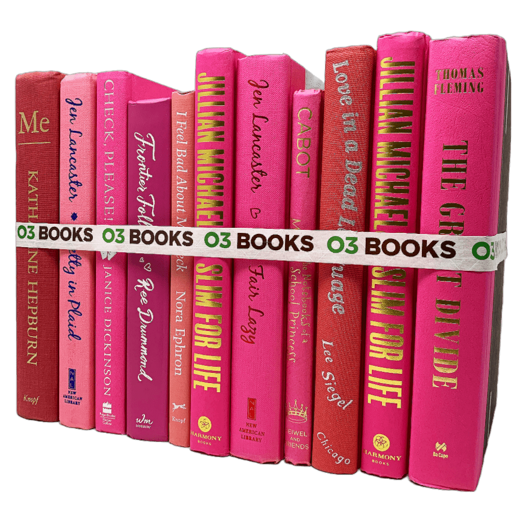 Pink Decorative Books - Walmart.com