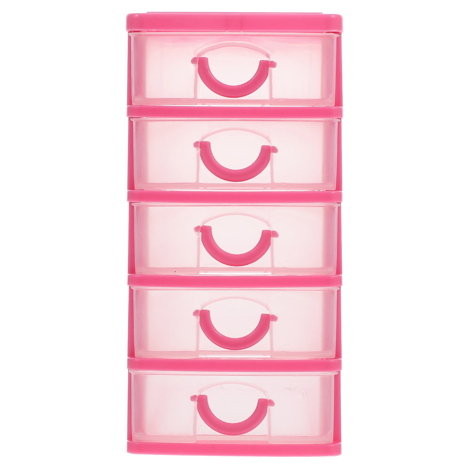 Pink Desk Organizer Drawer Storage Shelf Brackets Office - Walmart.com