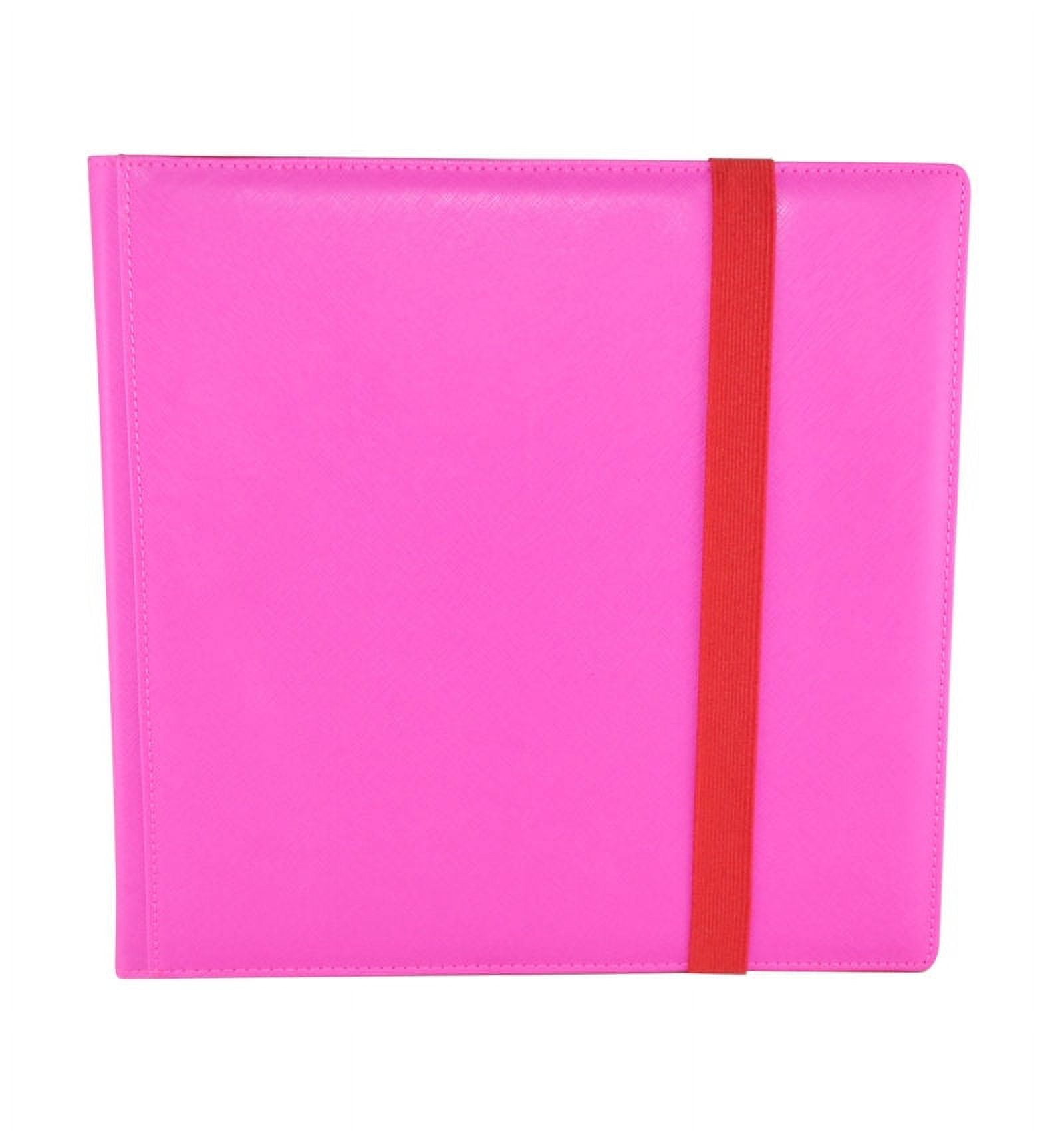 Pink Dex Protection Binder 12 Pocket High Quality Card Storage Binder ...