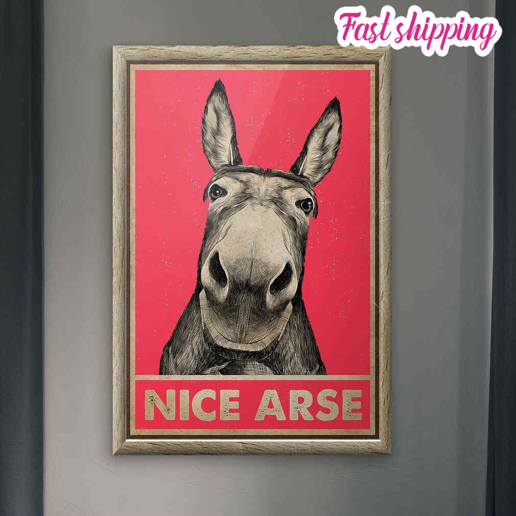 Pink Donkey Poster Prints Poster Wall Art Vertical 11 x 17 Inch Poster ...