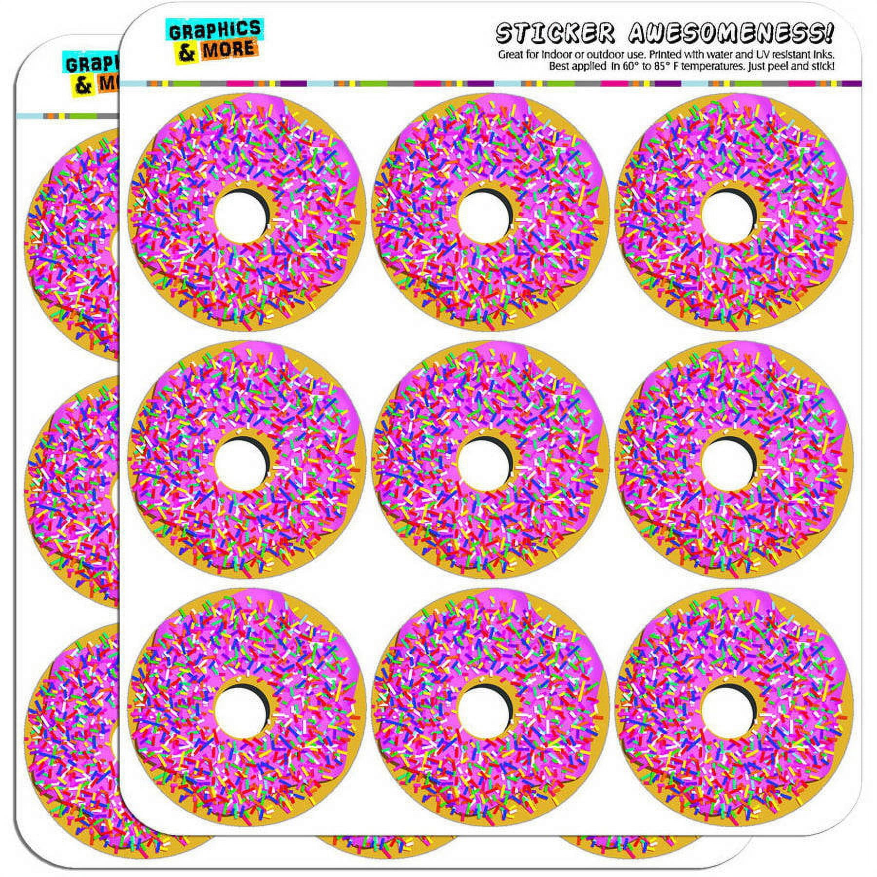 Pink Donut Sprinkles 18 2" Planner Calendar Scrapbooking Crafting ...