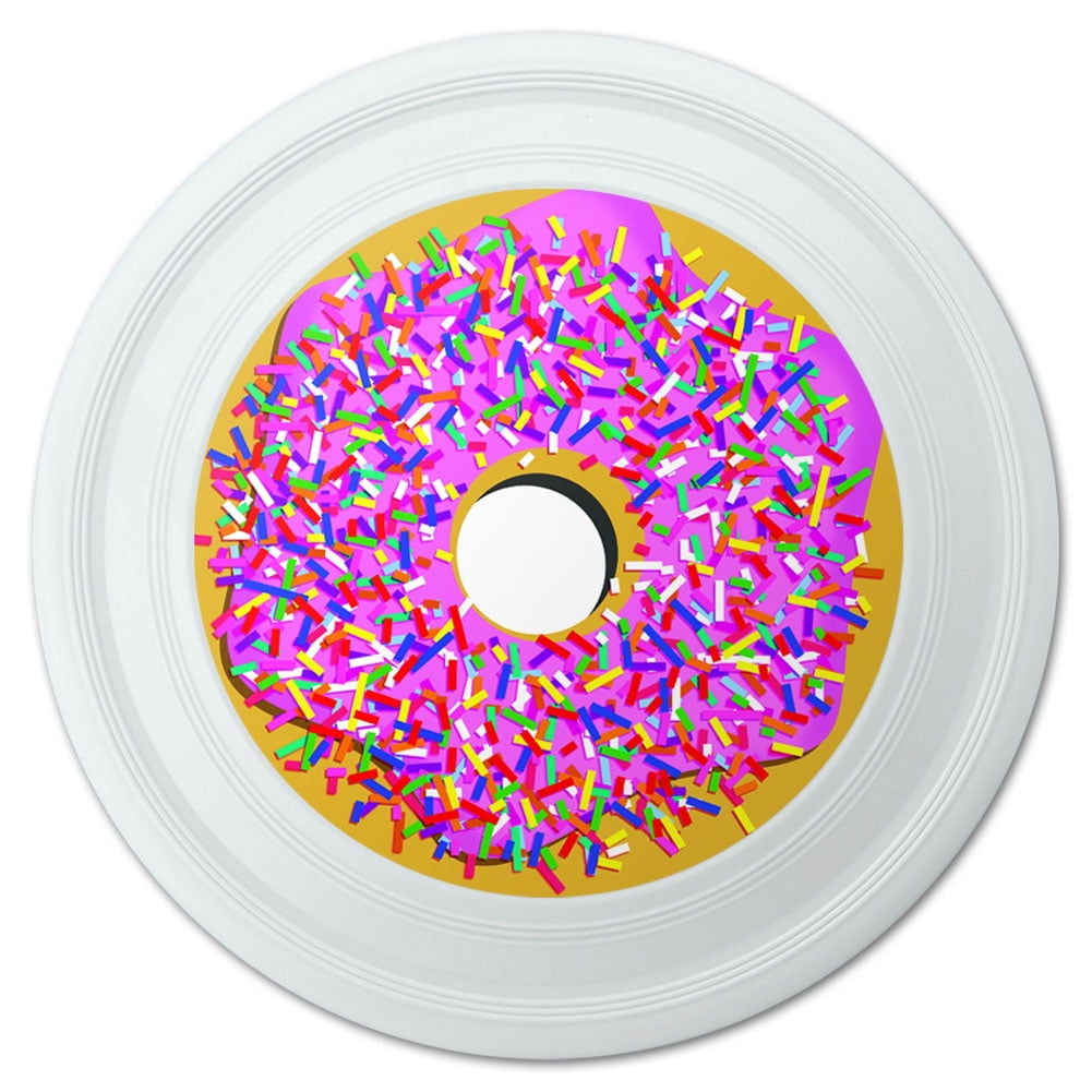 Pink Donut Sprinkles Novelty 9" Flying Disc - Walmart.com