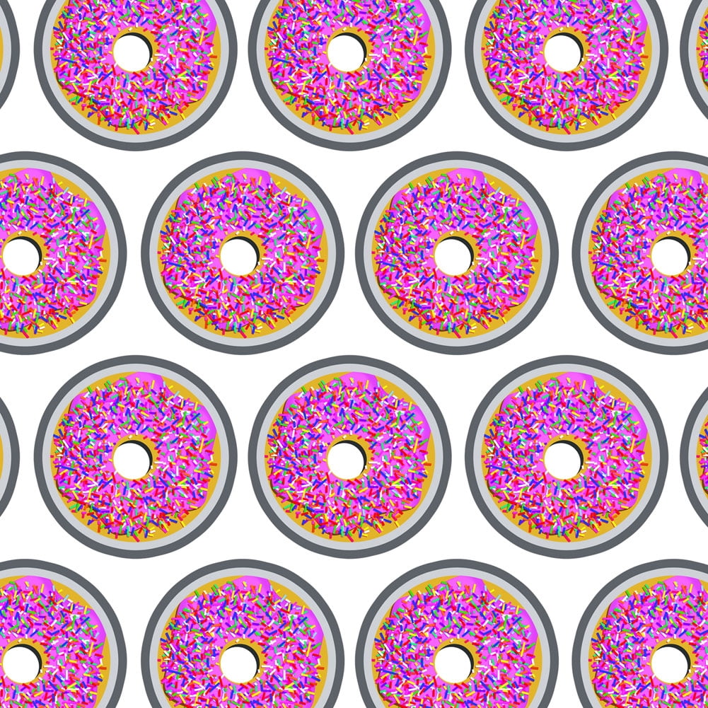 Pink Donut Sprinkles Premium Gift Wrap Wrapping Paper Roll - Walmart.com