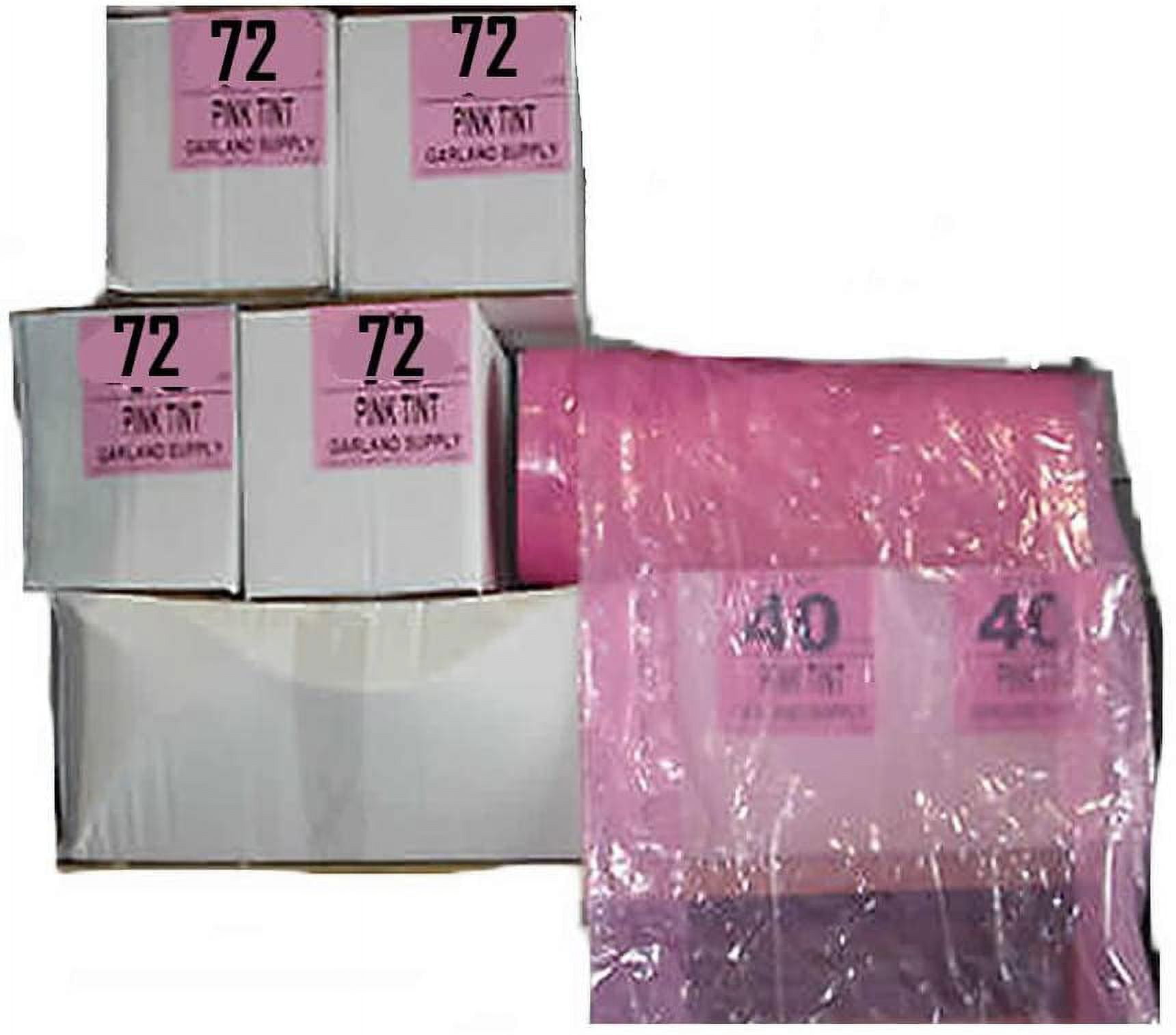 "Pink" Dry Cleaning Poly Garment Bags Choose 40" or 72" (72" x 21" x 7 ...
