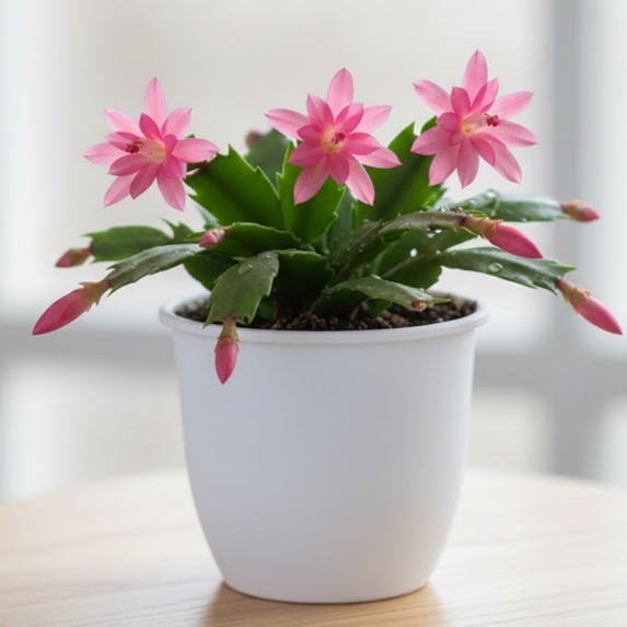 Pink Easter Cactus Live Plants, Rare Flower Cactus for Planting ...