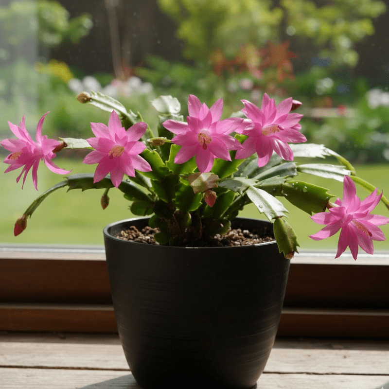 Pink Easter Cactus Plants Live, Rare Cactus Blooming Plant, Well Rooted ...