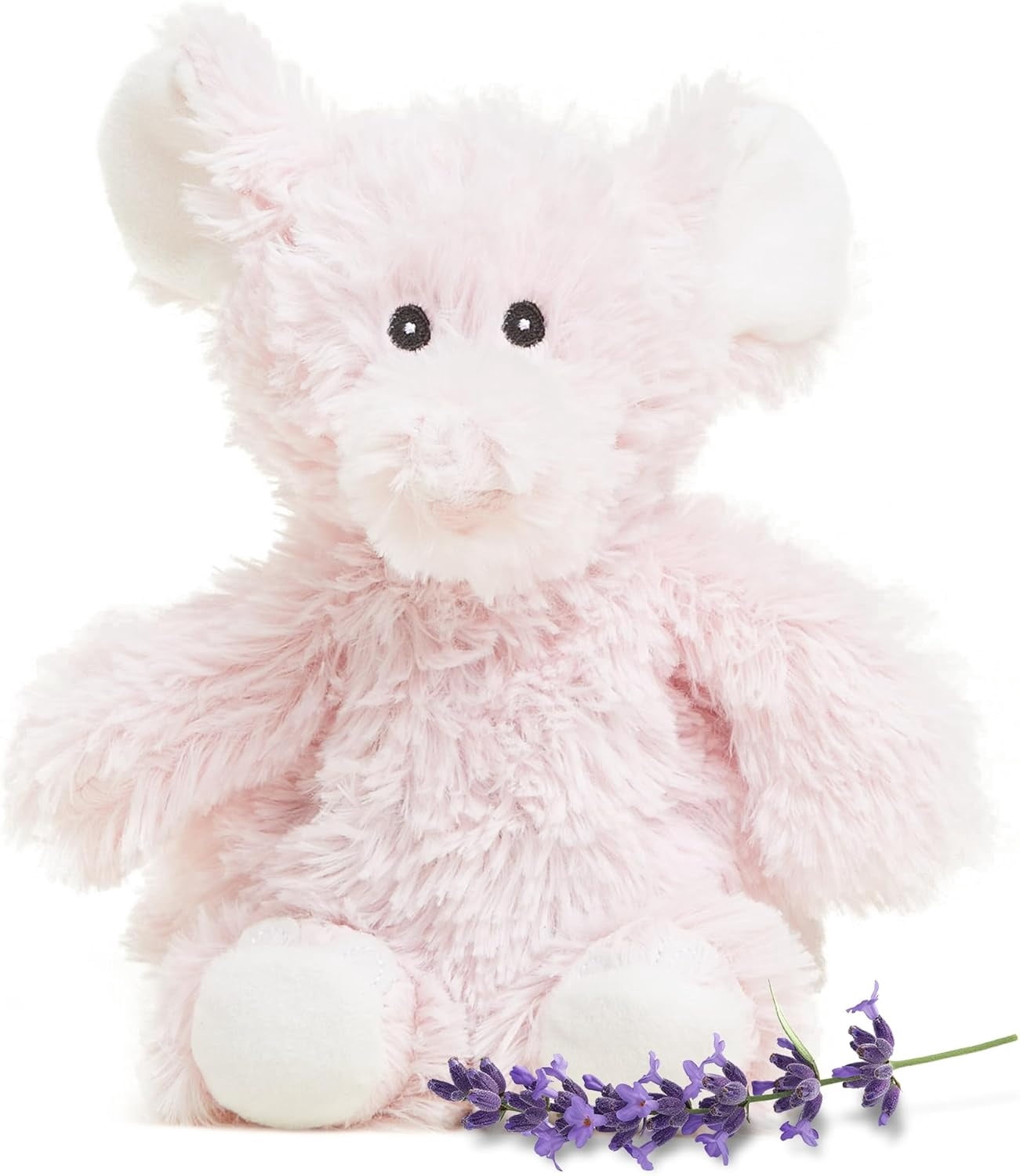Warmies Plush Pink Elephant Junior - Microwavable Soft Stuffed Animal ...