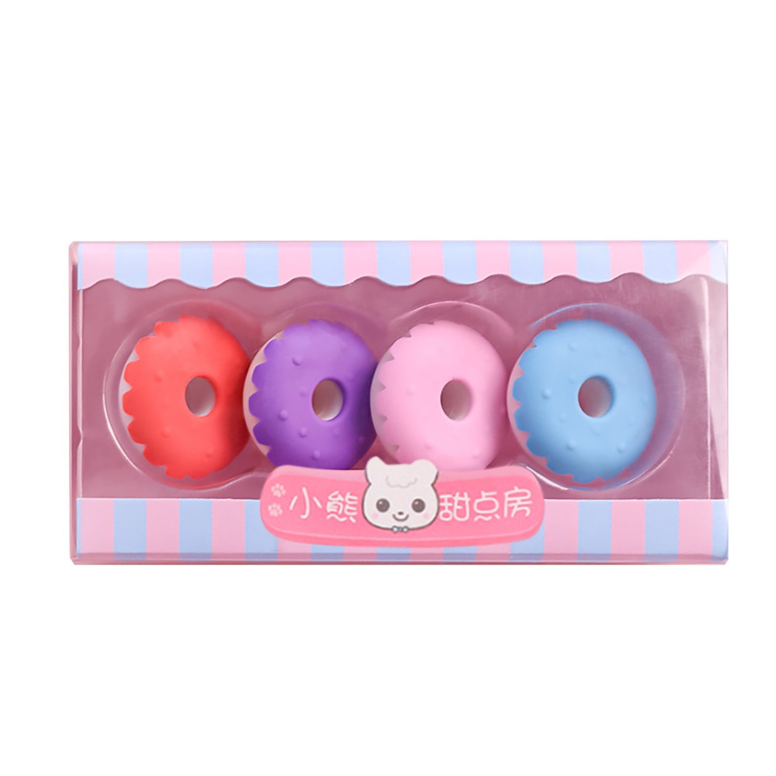 Pink Erasers, Tyeign Erasers Food Erasers Pencil Erasers for mans ...